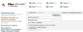 Files-Upload.com, Storage et partage de fichiers gratuits et illimités ...