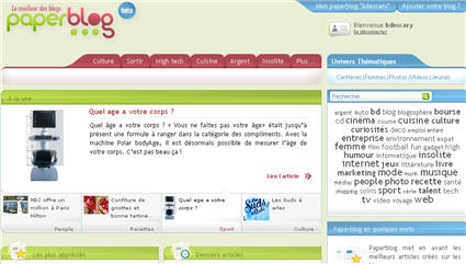Le meilleur des blogues sur paperblog - Descary.com - Propulsez l ...