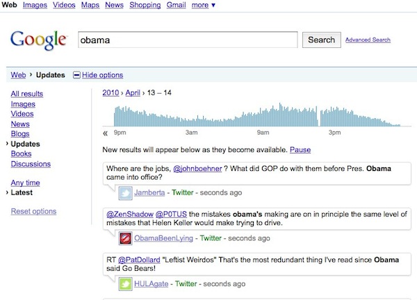 Deux nouvelles fonctionnalités Twitter chez Google
