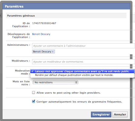 Que pensez-vous de la nouvelle plateforme de commentaire de Facebook?