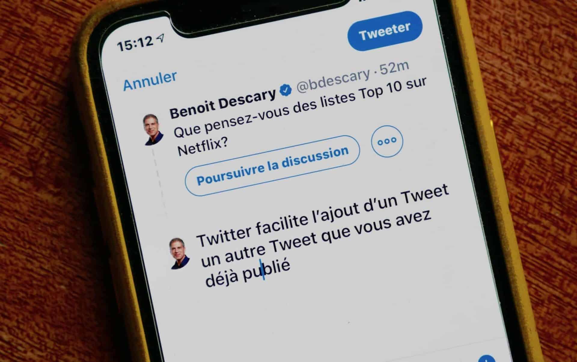 Twitter : comment lier un nouveau tweet à un Tweet existant | Descary ...