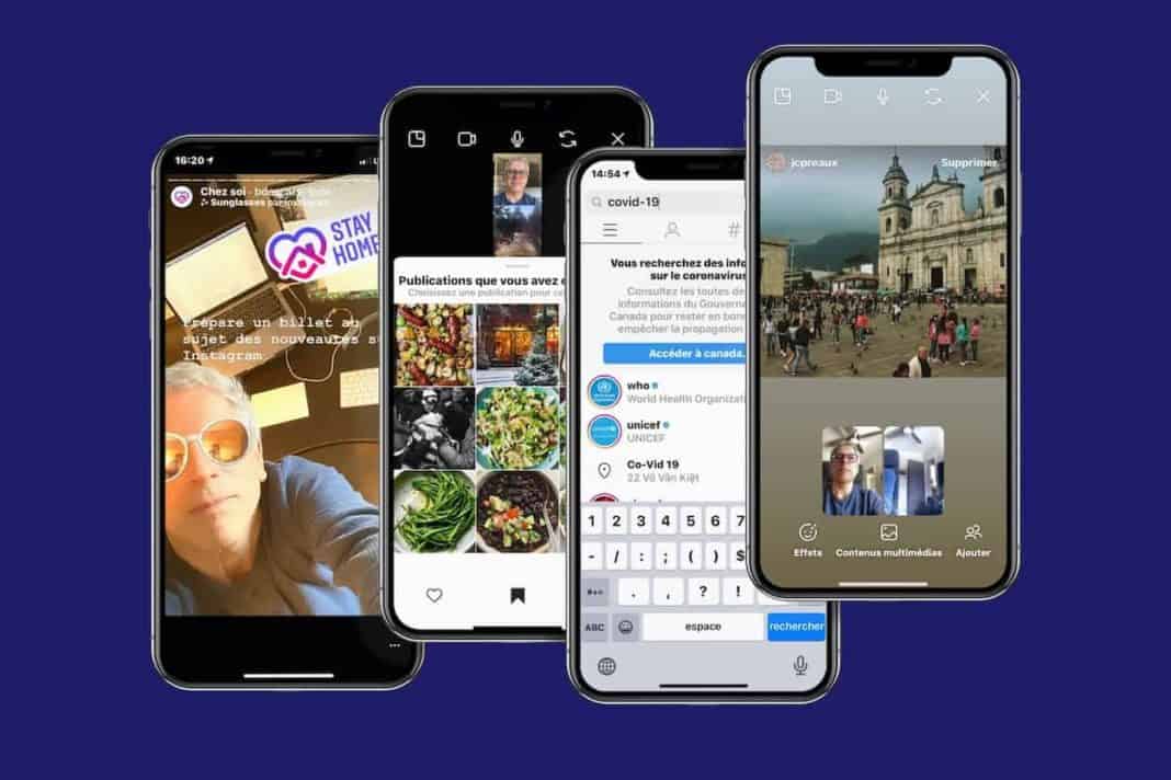 Instagram : partagez des publications au cours d’une discussion vidéo